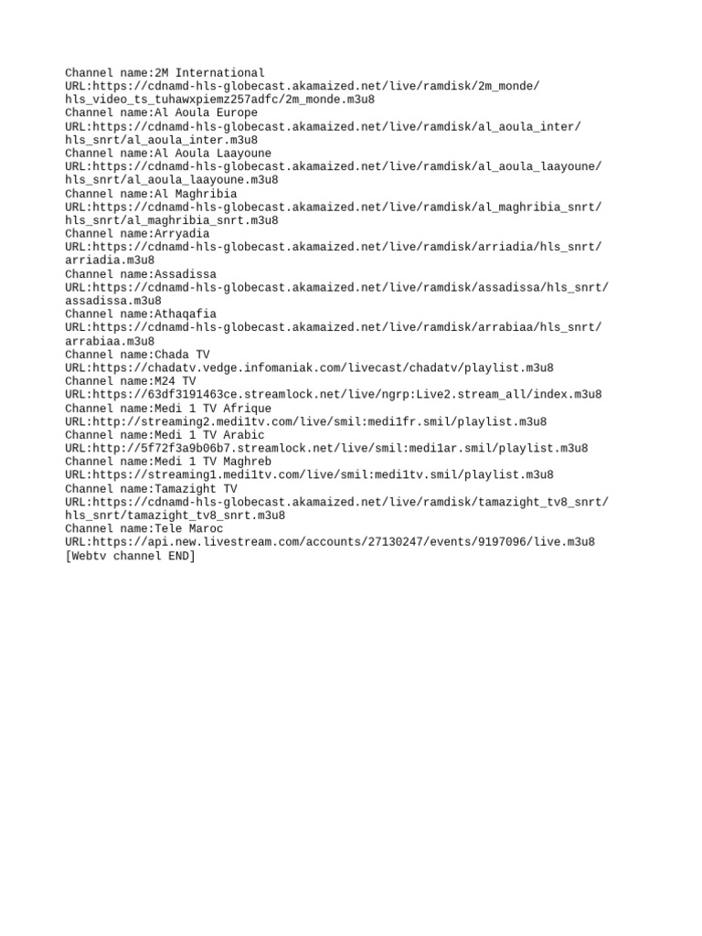 Webtv List | PDF | Computers