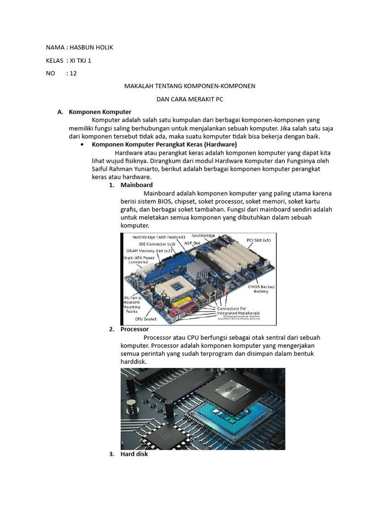 Hasbun Holik | PDF | Komputer