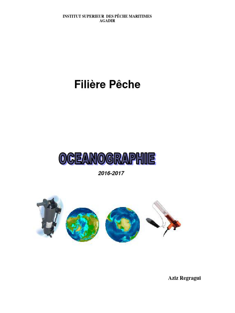 Introduction à l'Océanographie | PDF | Salinité | Océan