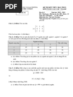 ĐỀ THI K48 KINH TẾ VI MÔ | PDF