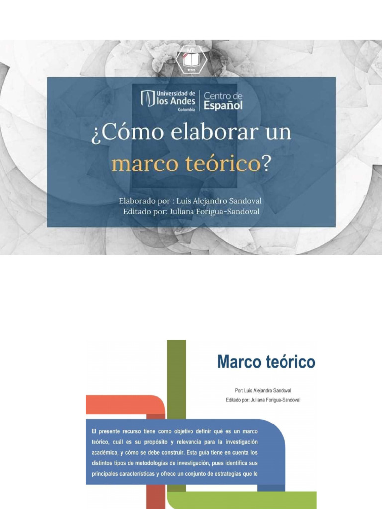 Marco Teórico | PDF