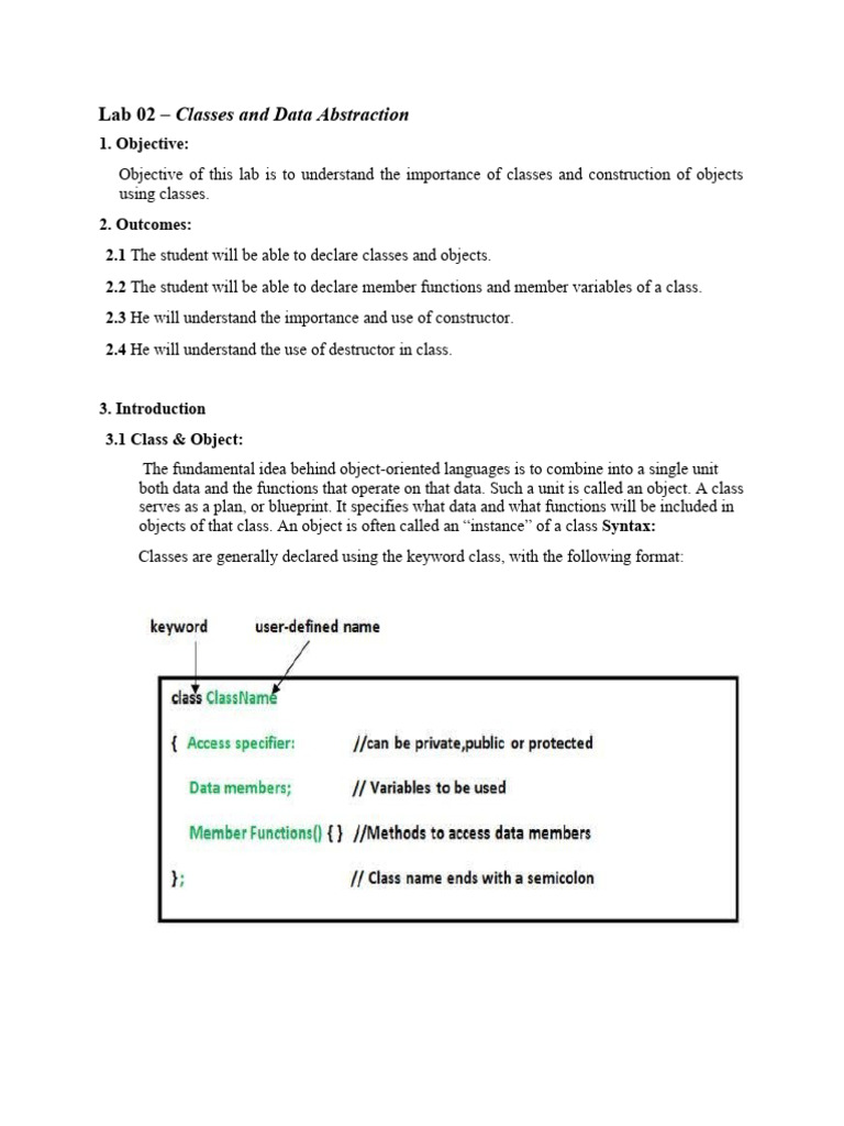 OOP FINAL - Merged | Download Free PDF | Class (Computer Programming) | Method (Computer ...