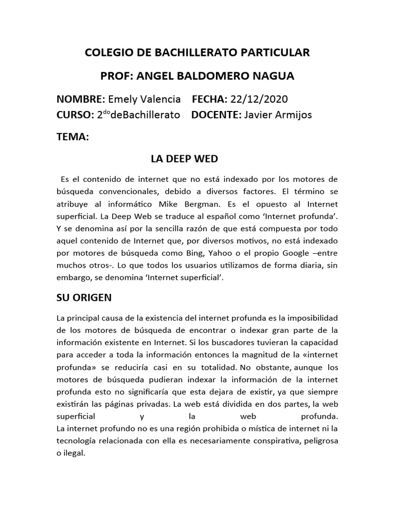 La Deep Wed | PDF | Industrias de servicio | Tecnología de información ...
