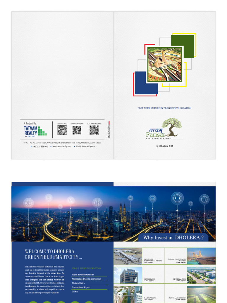 Dholera Smart City - First Greenfield Smart City Dholera SIR | PDF