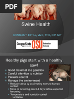 Pig Vaccination Schedule Manual | PDF | Pig | Immunology