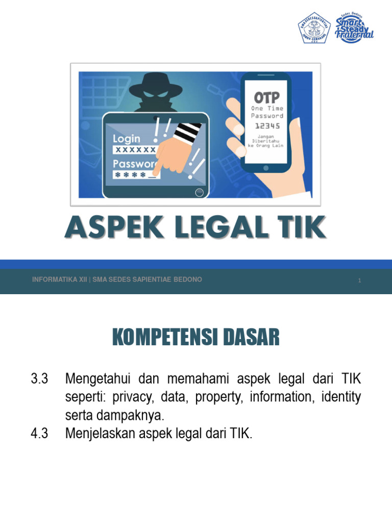 10 Aspek Legal TIK | PDF