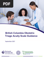 Maternity Triage BSOTS Clinical Guideline TACS Aug 2024 | PDF ...