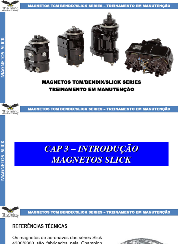 Capítulo 3 - Magnetos Slick 600 | PDF | Ímã | Motores