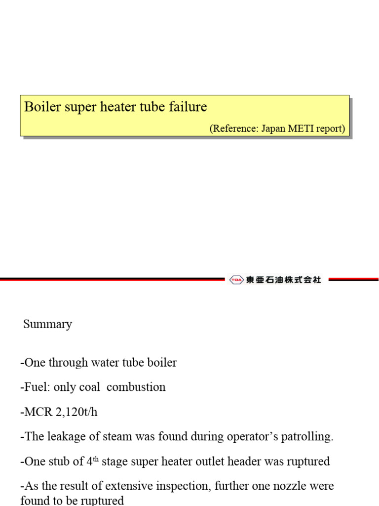 Boiler Tube Failure Analysis | PDF