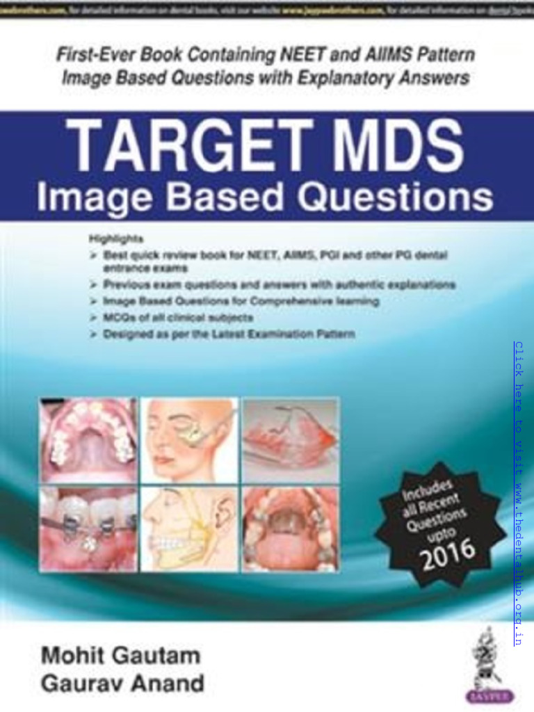 Target Mds Image Based Questions - WWW - Thedentalhub.org - in | PDF