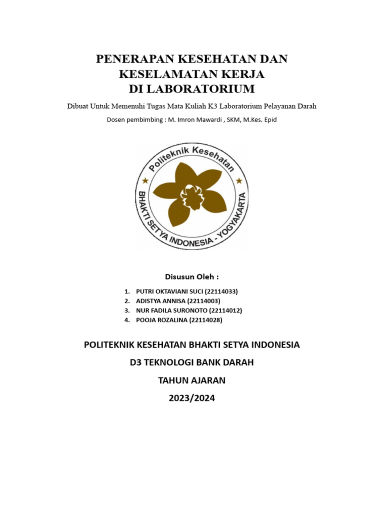 Penerapan Kesehatan Dan Keselamatan Kerja | PDF