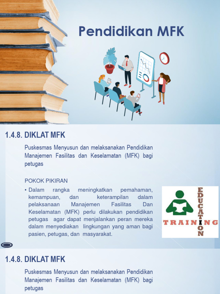 Pendidikan Dan Pelatihan MFK Rev | PDF