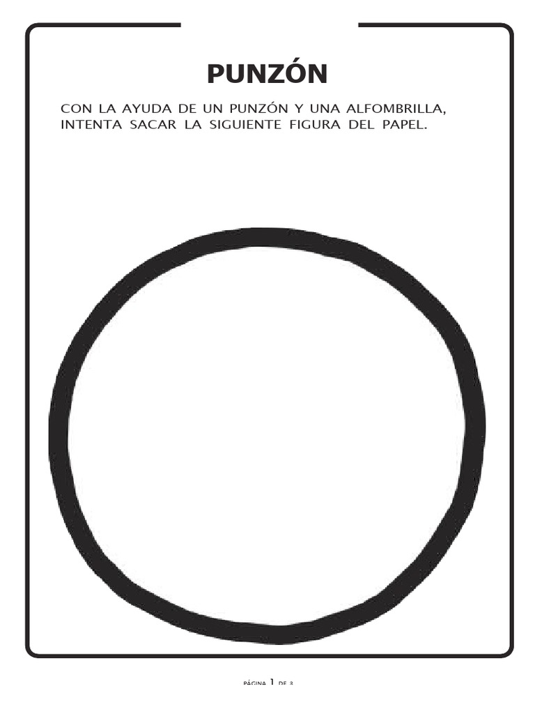 Punzón 4 AÑOS | PDF