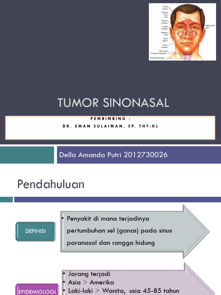 Tumor-Sinonasal PP | PDF
