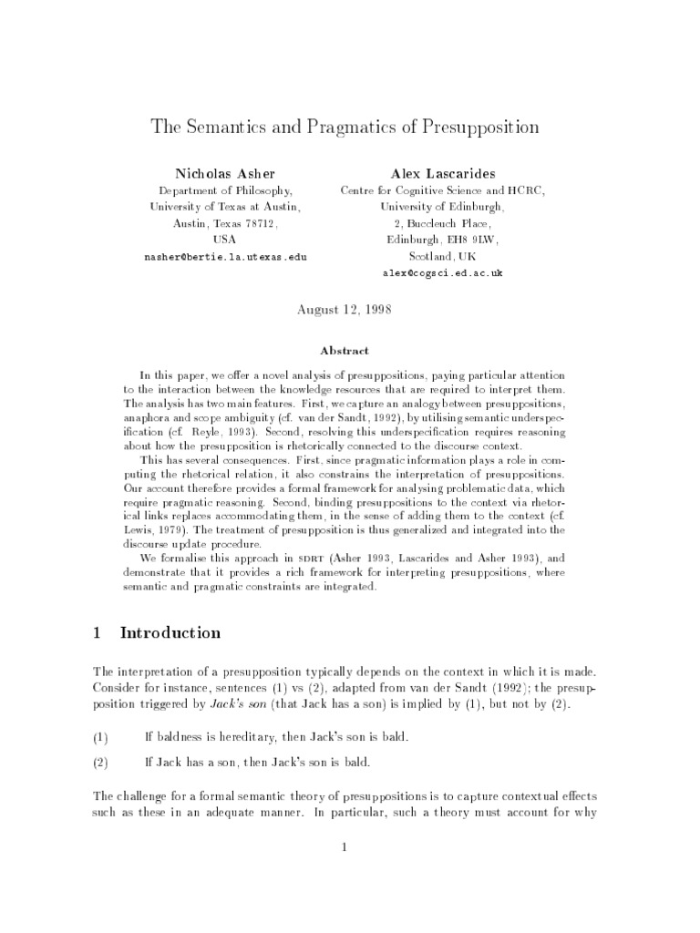 Semantik Jurnal | PDF | Language Mechanics | Cognitive Science