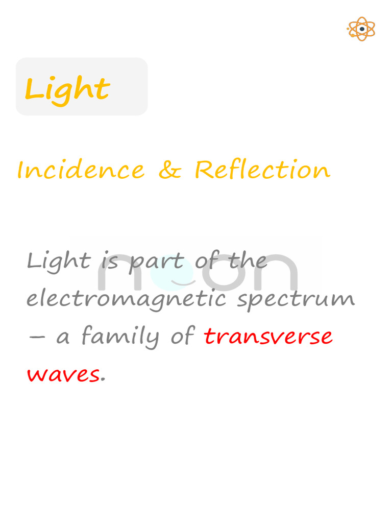 Light Notess | PDF | Refraction | Reflection (Physics)