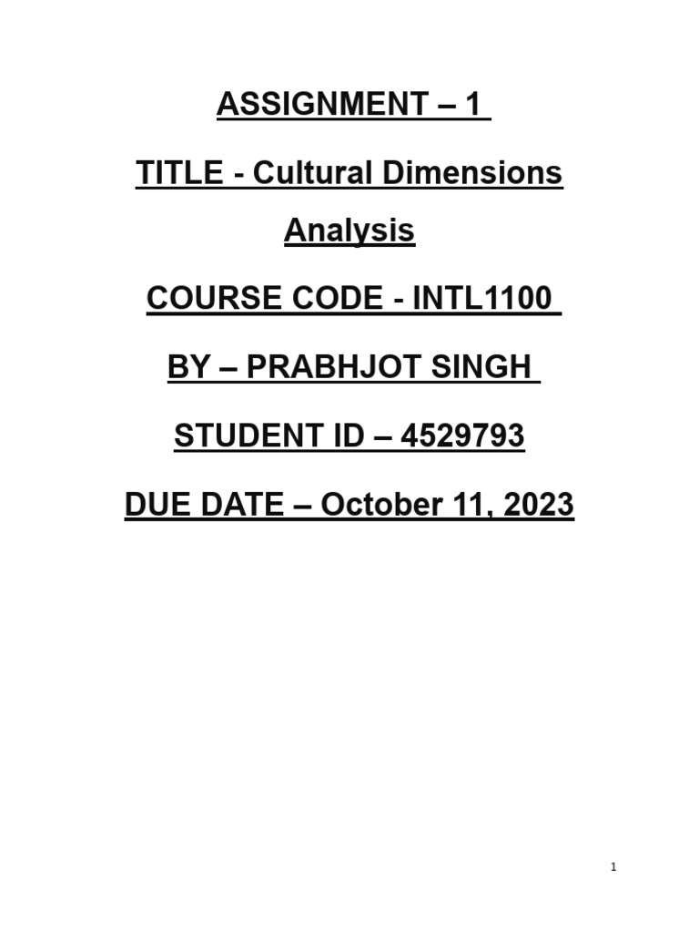 Assignment-1 Week 5 Fundamentals of International Trade | PDF | Behavioural Sciences | Social ...