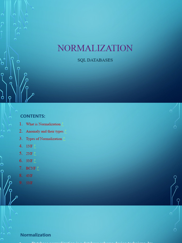 Normalization | PDF | Data Model | Databases Normalization | PDF | Data Model | Databases