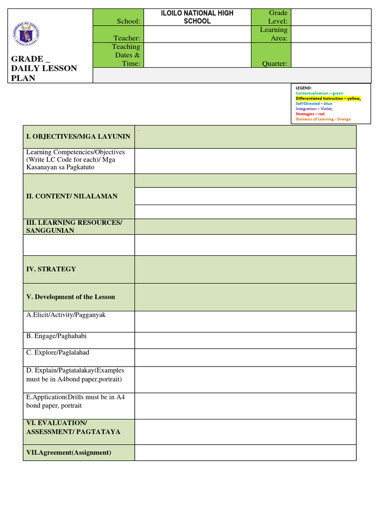 Modified Lesson Plan LATEST | PDF Modified Lesson Plan LATEST | PDF
