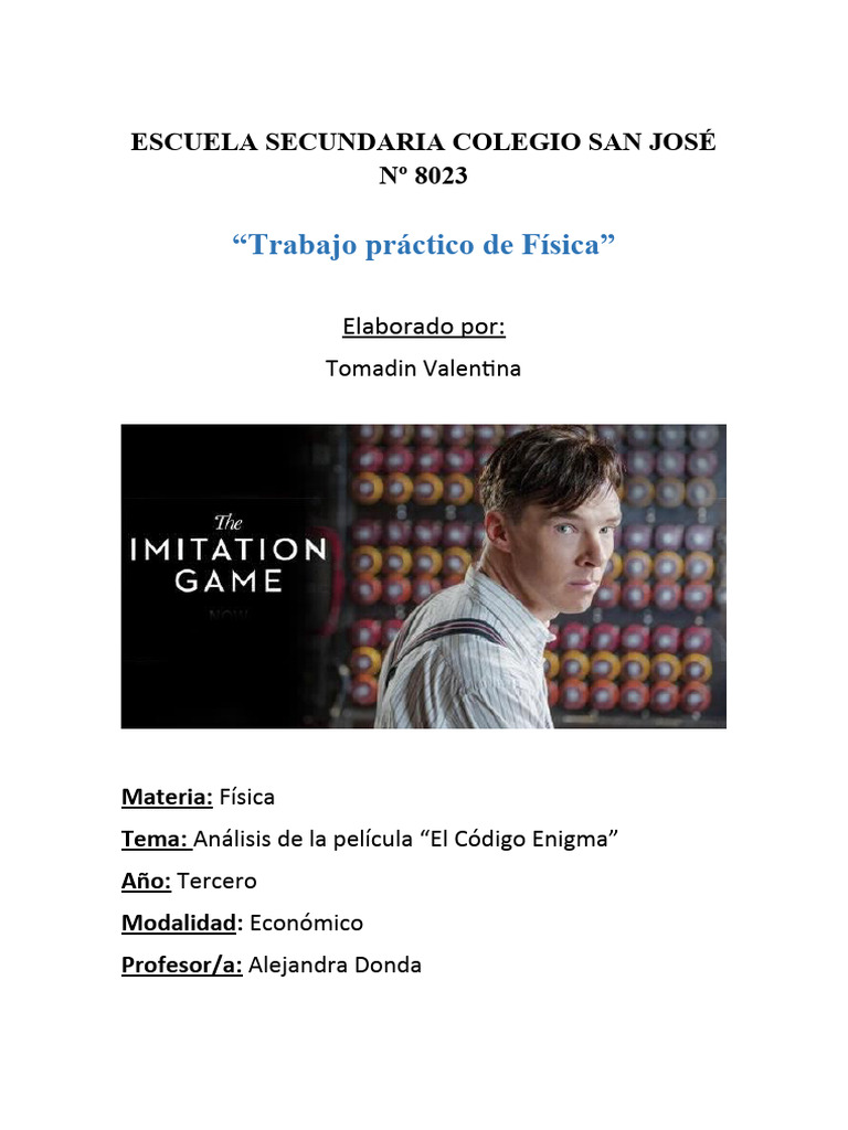 Codigo Enigma | PDF | Alan Turing