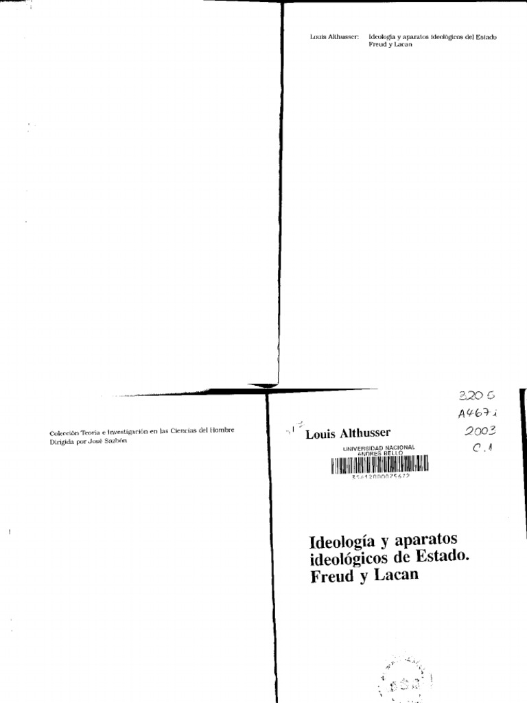 Althusser, L.Ideologia-y-Aparatos-Ideologicos-de-EStado-Louis-Althusser | PDF