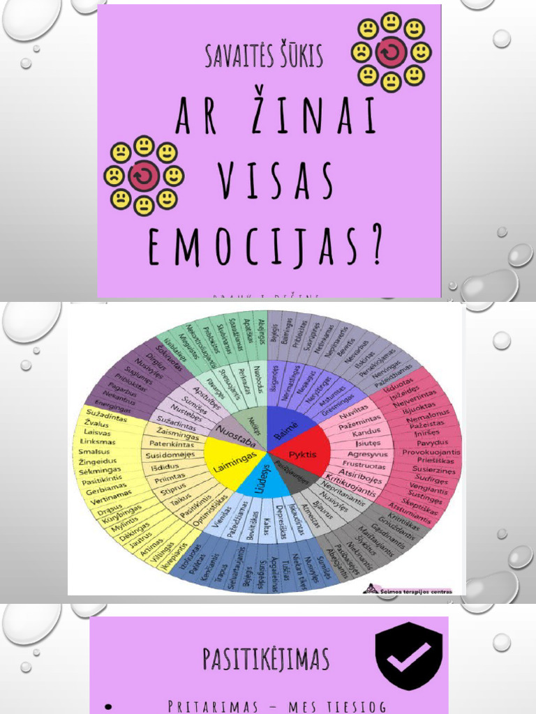 Savaites Issukis - Emociju Ratas | PDF