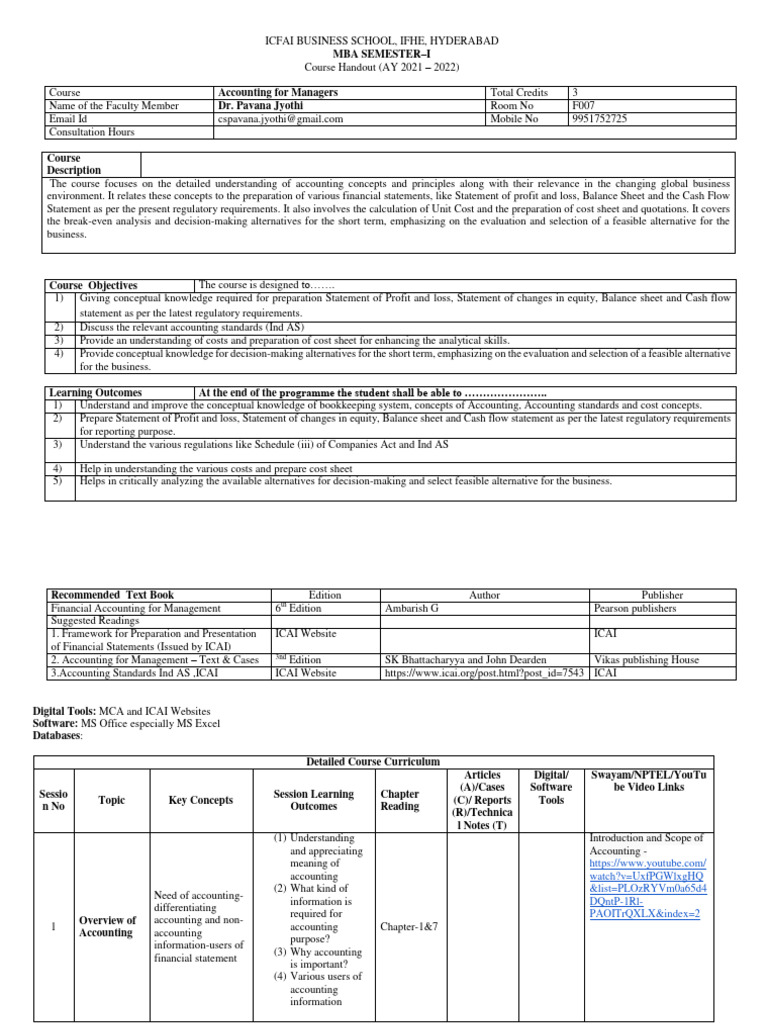 AFM Course Handout 2023 | PDF | Depreciation | Debits And Credits AFM Course Handout 2023 | PDF | Depreciation | Debits And Credits