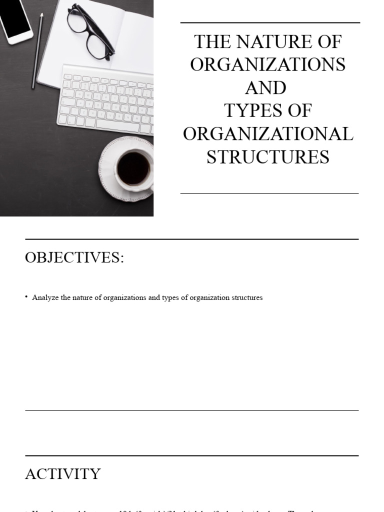 Lesson 7 Organizational Structure | PDF | Organizational Structure ...