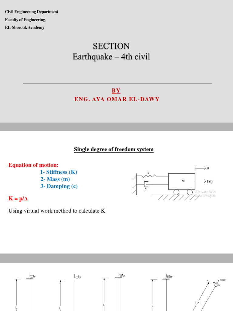 2.section Stiffness | PDF | Structural Analysis | Continuum Mechanics