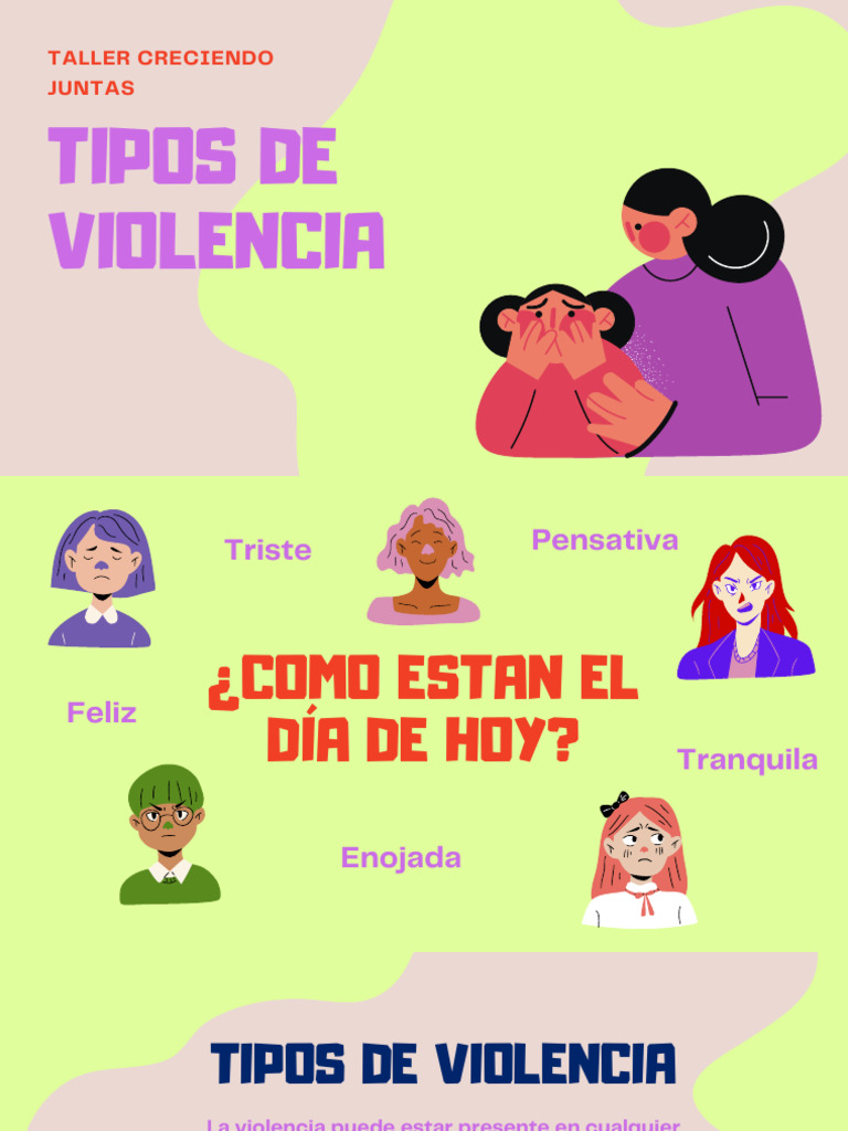 Taller Tipos de Violencia IMG | PDF | Violencia | Violación