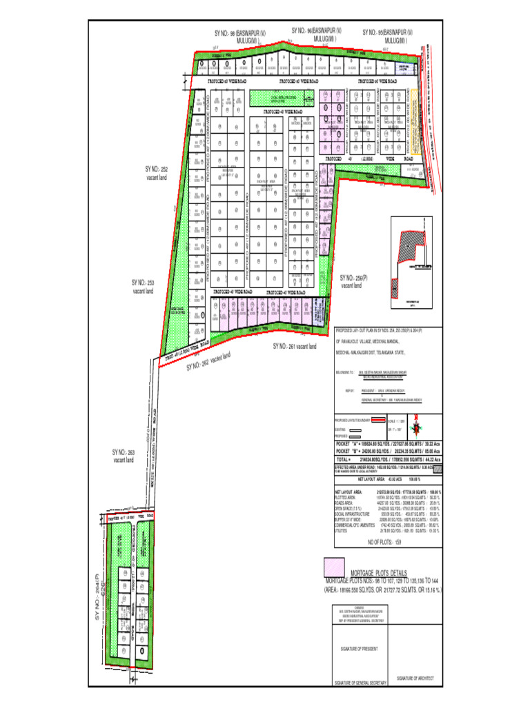 RAVALKOLE-FINAL LAYOUT-Model | PDF