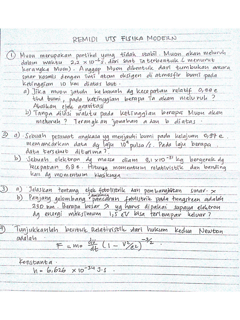 Fismod Remed Uts | PDF