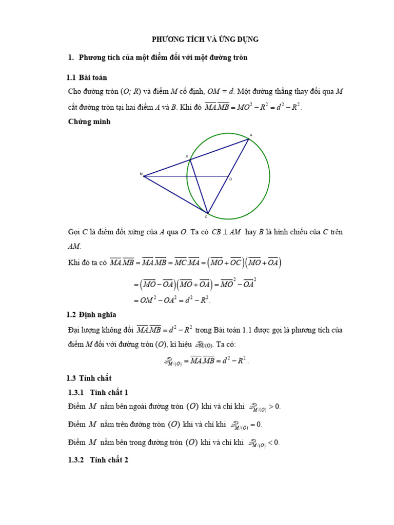 Phương Tích Và NG D NG | PDF
