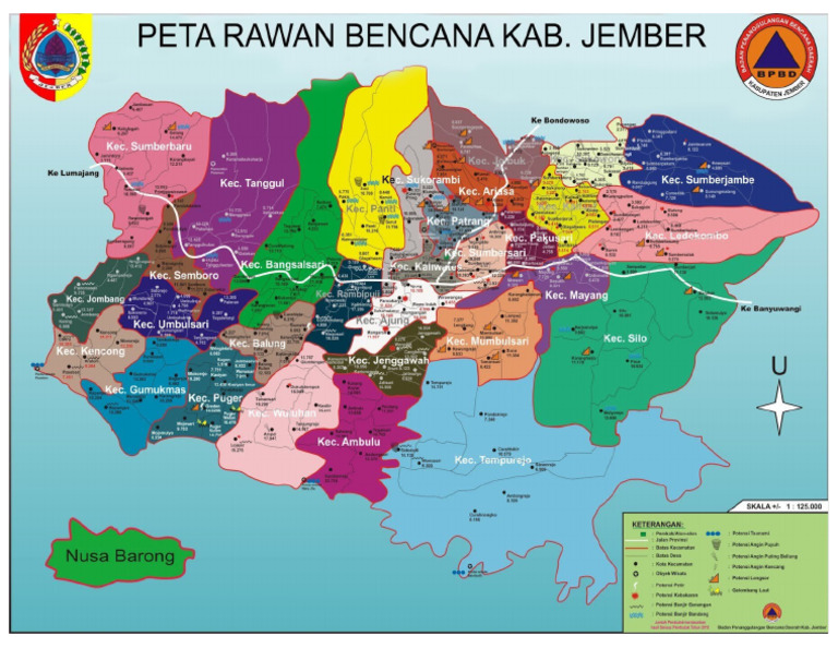 Peta Rawan Jember | PDF