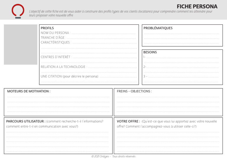 Fiche Persona 1 | PDF