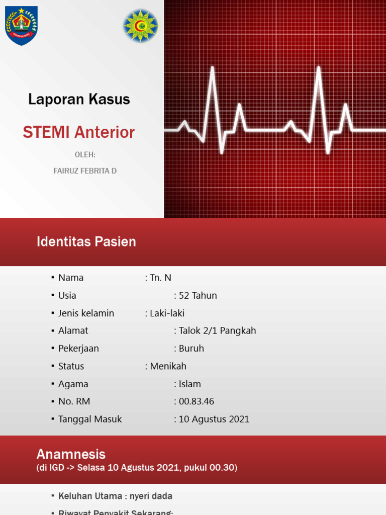 Laporan Kasus STEMI | PDF