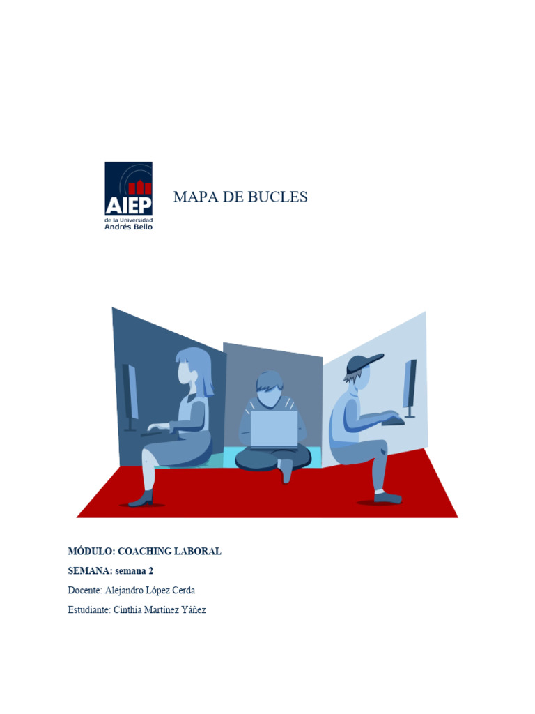 Mapa de Bucles - Semana 2 - Cinthia Martinez | PDF | Sicología | Conceptos psicologicos