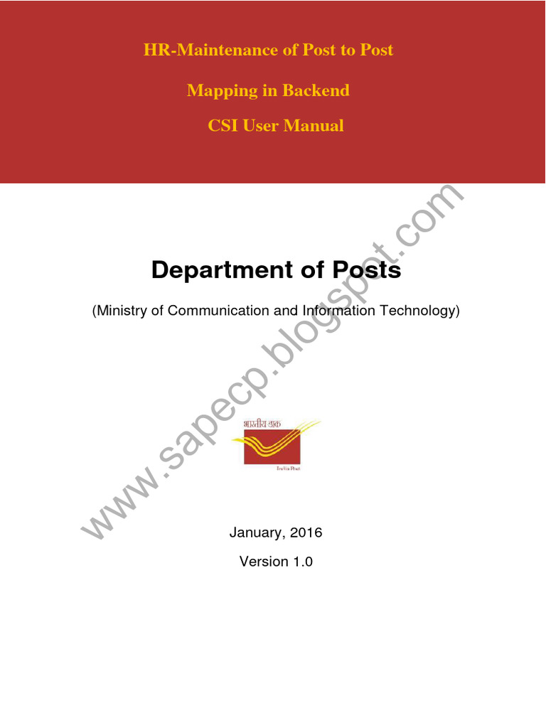 Post to Post Mapping in SAP Guide | PDF | Icon (Computing ...