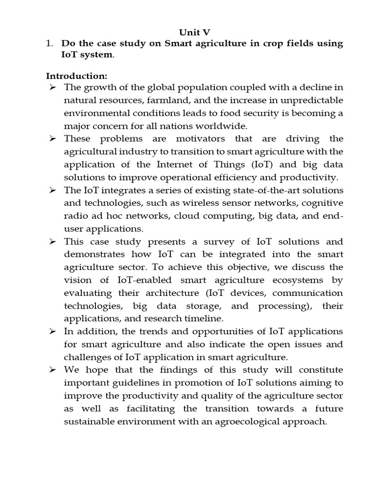 Unit - 5 Iot and Applications | PDF | Internet Of Things | Cloud Computing