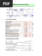 Panduan Preliminary Kolom Pelat Balok | PDF