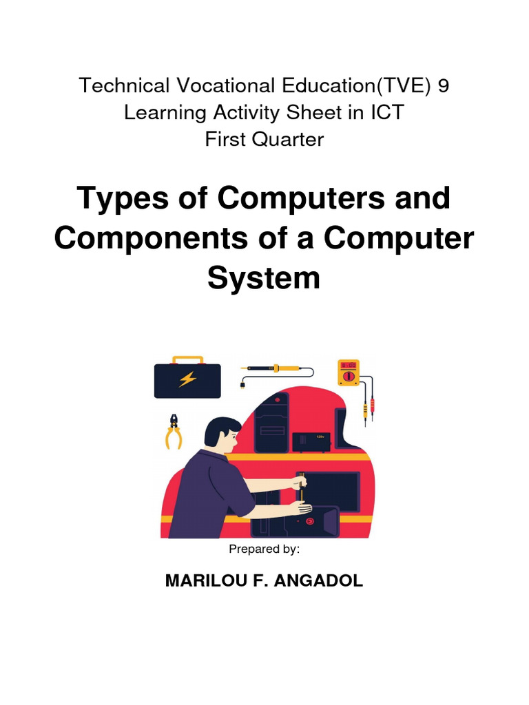 Types of Computers and Components of A Computer System | PDF | Personal Computers | Computer ...