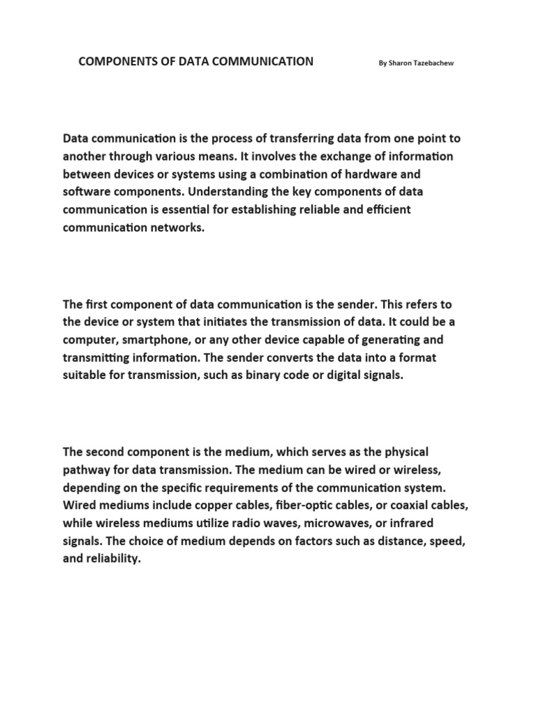 Ict Assignment | PDF | Telecommunications | Transmission Medium