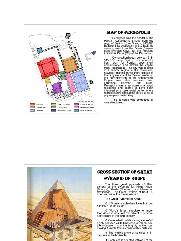 Persepolis and Khufu | PDF | History