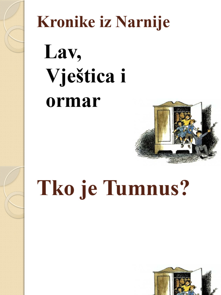 Kronike Iz Narnije Kviz | PDF