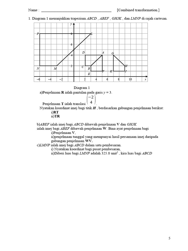Combined Transformation | PDF