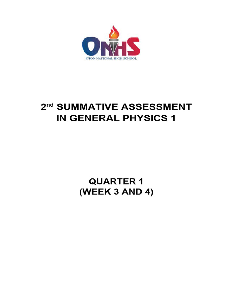 Second Written Work and Performance Task | PDF | Acceleration | Velocity