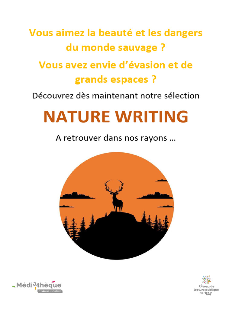 Nature Writing | PDF | Walden ou la Vie dans les bois | Henry David Thoreau