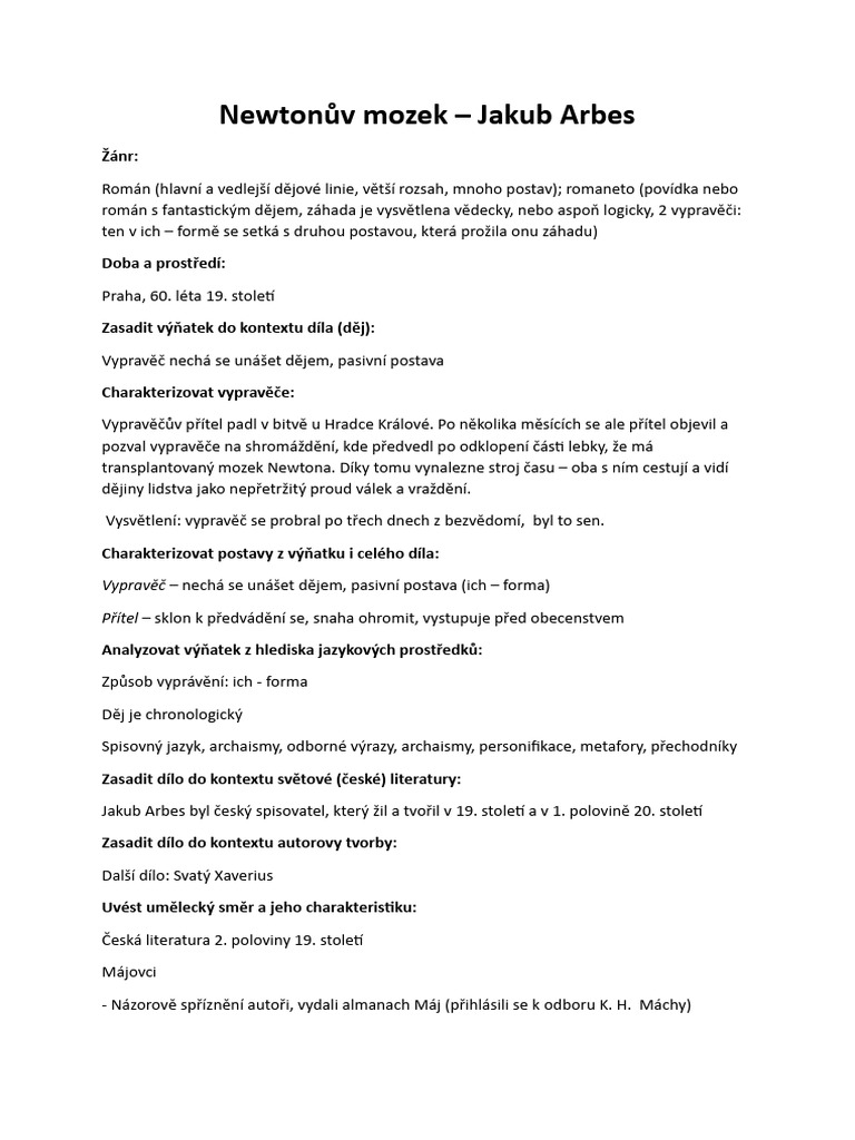 Newtonův Mozek | PDF