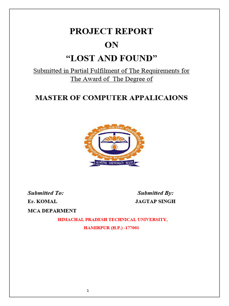 Final Project Report Found | PDF | Html | World Wide Web