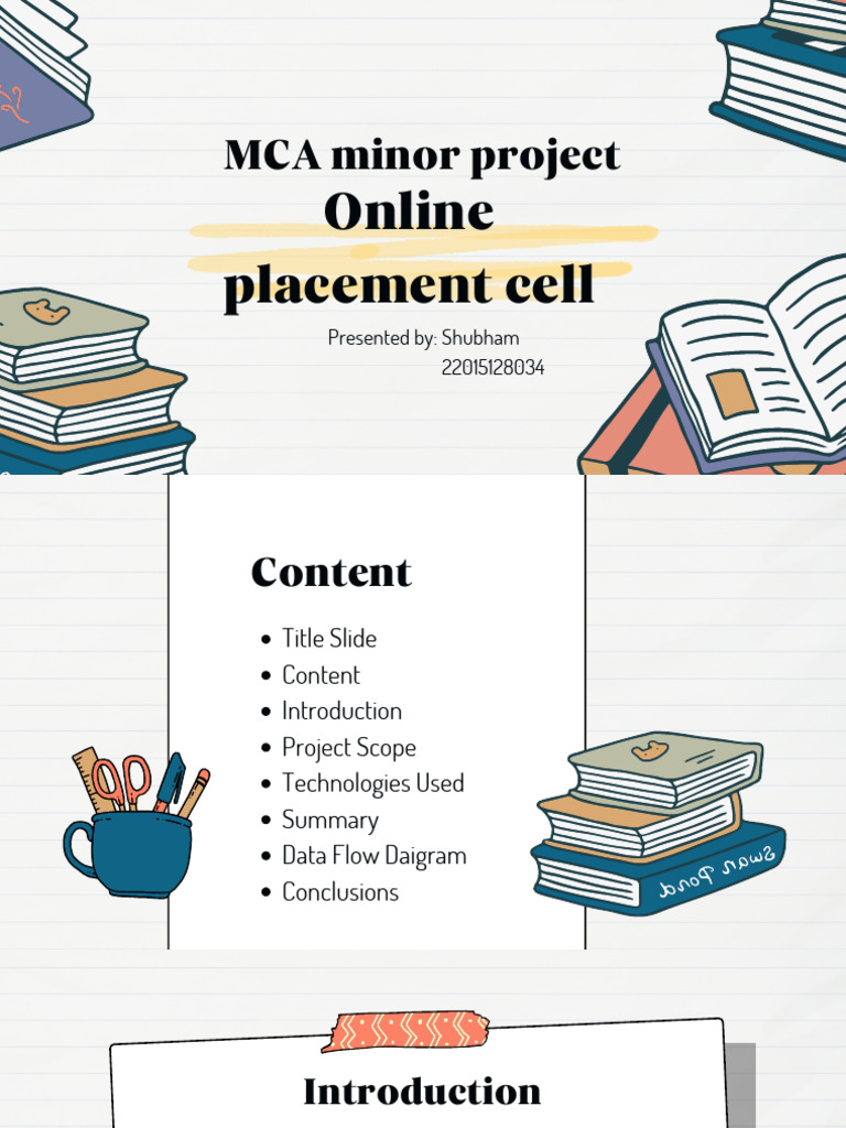 MCA Minor Project: Online Placement Cell | PDF | World Wide Web | Internet & Web